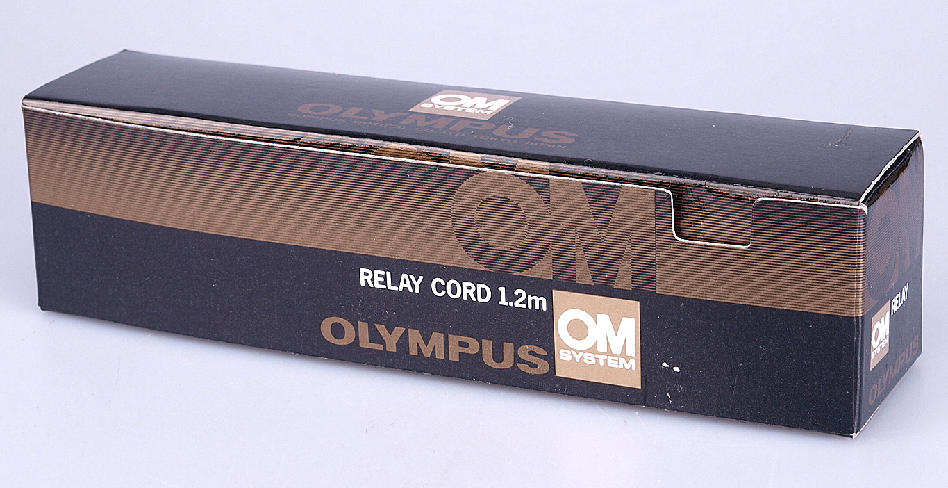 Olympus OM-system Relay Cord 1.2 m boxed with manual. - Wide Angle